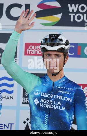 Benoit Cosnefroy of Decathlon AG2R La Mondiale Team during the Prologue of the Boucles de la ...