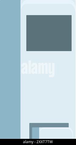 Modern wireless intercom system is providing security and communication Stock Vector Image & Art ...