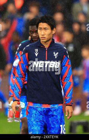 Crystal Palace Daichi Kamada (18) during the Manchester United FC v ...