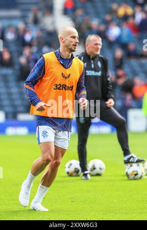 Rangers' Vaclav Cerny during a training session at the Rangers Training ...