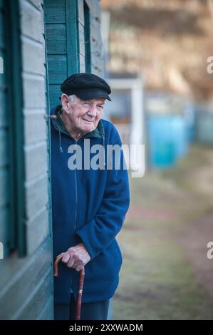 From 2015, file image. Portraits of 80 year old artist Eric Ritchie at ...