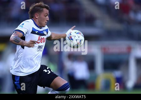 Mateo Retegui of Italy in action during a Italy training session at ...