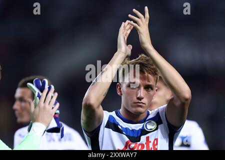 Mateo Retegui of Italy greets the fans during FIFA World Cup 2026 ...
