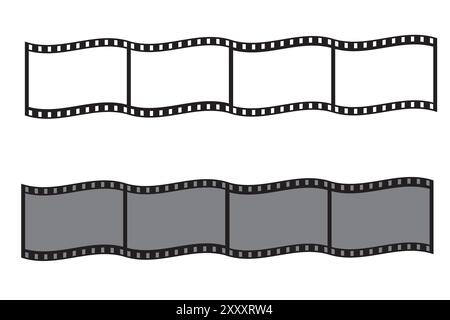 Storyboard Film Video Template for Movie Creation Stock Vector Image ...