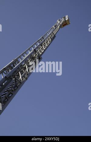 Fire service ladder Stock Photo - Alamy