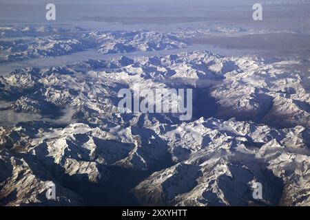 Die Alpen von Oben Stock Photo - Alamy