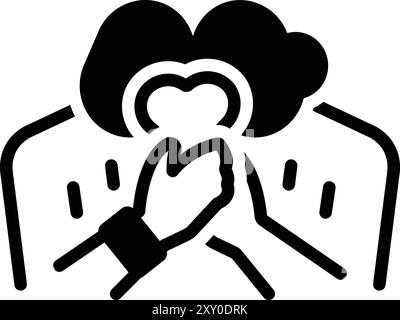 Icon for kiss suitor, kiss Stock Vector Image & Art - Alamy