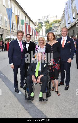 Toni Meggle, Gattin Marina Ponater-Meggle, Bruno Meiser, Felix Raslag ...
