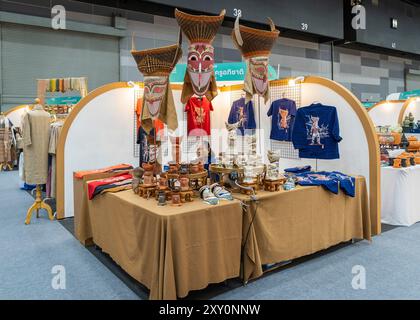 The booth of SACIT (The Support Arts and Crafts International Centre of ...