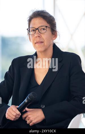 Founder and CEO of Exploration Company, Helene Huby at the 21th BFM ...