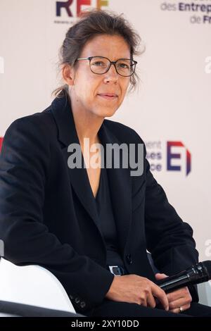Founder and CEO of Exploration Company, Helene Huby at the 21th BFM ...