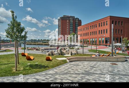 Fundy Quay Development, St. John, New Brunswick Stock Photo - Alamy