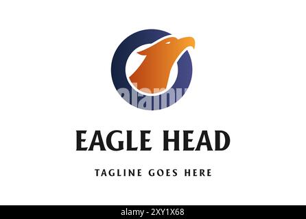 minimalist modern bird fly falcon logo design vector graphic symbol icon illustration creative ...