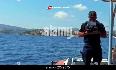 Porticello Palermo - sinking of the yacht Bayesian (due to a tornado ...