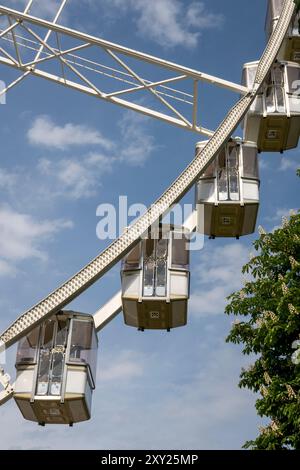 Big Ferris Wheel in Budapest Stock Photo - Alamy