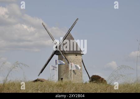 Moulin du Cluzelet in Jonzac Stock Photo - Alamy
