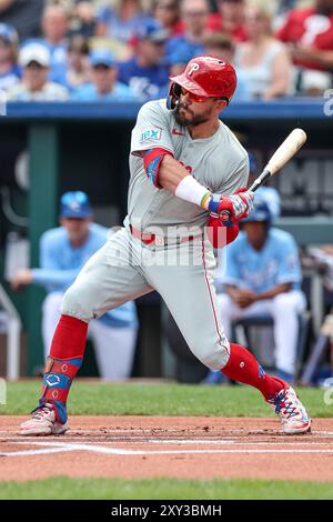Philadelphia Phillies designated hitter Kyle Schwarber (12) in the ...