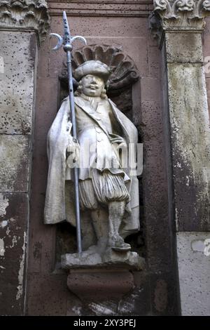 Corvey Monastery (detail main entrance Stock Photo - Alamy