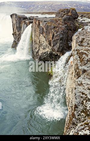 Iceland. near Akureyri. Godafoss waterfall Stock Photo - Alamy