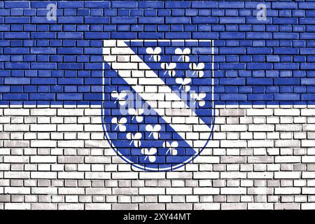 flag of Kassel painted on brick wall Stock Photo - Alamy