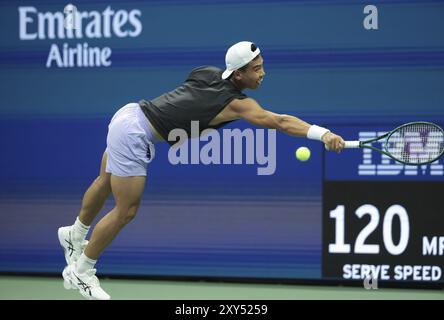 Li Tu of Australia during day 2 of the 2024 US Open, Grand Slam tennis ...