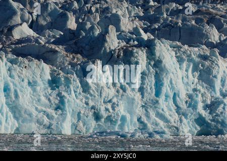 The Ice Colors of Lilliehookbreen Fjord in Svalbard Stock Photo - Alamy