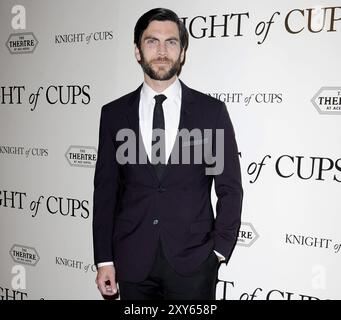 Wes Bentley at the Los Angeles premiere of 'The Hunger Games' held at ...