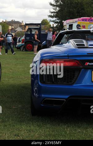 Stylised Photos of an Audi R8 at a car show Stock Photo - Alamy