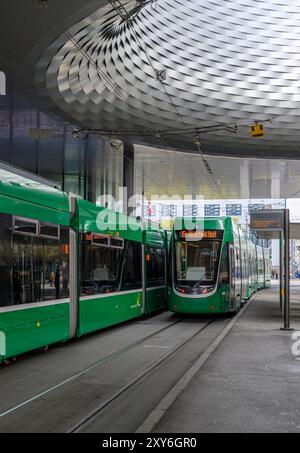 Messe Basel, an inspired tram interchange station within Exhibition ...