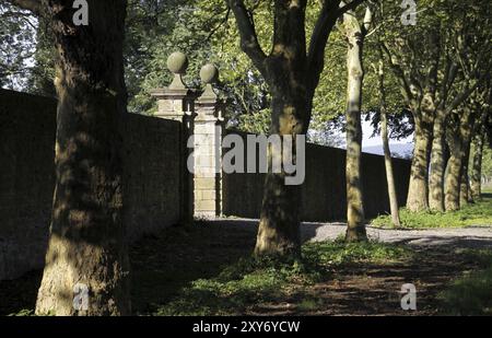 Corvey Monastery (outer wall Stock Photo - Alamy