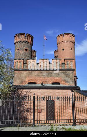Friedrichsburg Tor, old German fortress in Koenigsberg. Kaliningrad ...