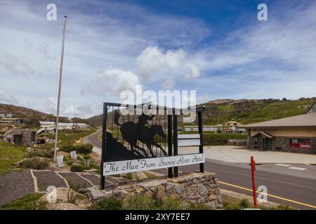 Perisher village views in summer in Kosciuszko National Park, Snowy ...