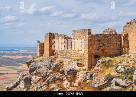 Castle. Gormaz, Soria province, Castilla Leon, Spain Stock Photo - Alamy