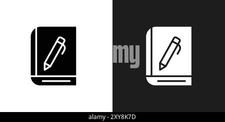Brand guidelines icon logo sign vector outline in black and white color ...