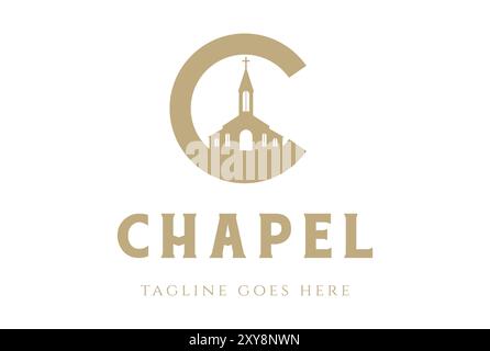 Letter A with christian cross Church logo or church ministry. Direction ...
