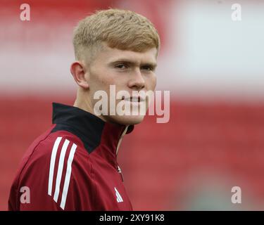Lewis Hall Of Newcastle United Arrives during the Newcastle United v ...