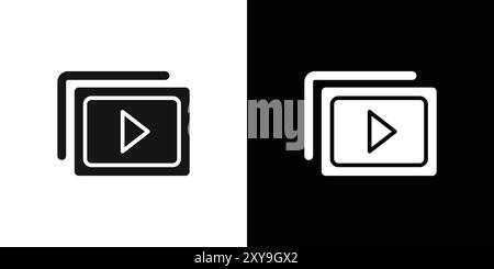 Dizi music icon Black line art vector in black and white outline set ...