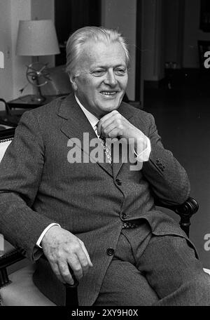 Italian orchestra conductor Gianandrea Gavazzeni during an interview in ...