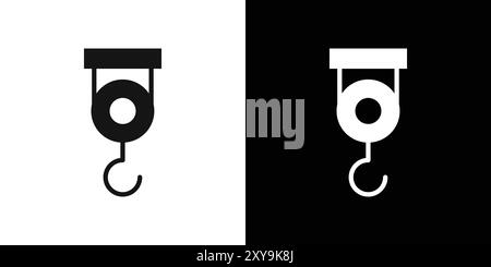 pulley icon logo vector design, this vector image can be used to create ...