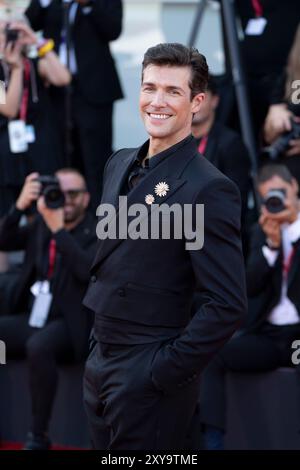 Roberto Bolle attends a red carpet for the movie "Beetlejuice ...