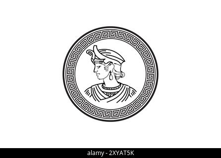 Apollo clipart, vintage Greek God illustration vector Stock Vector ...