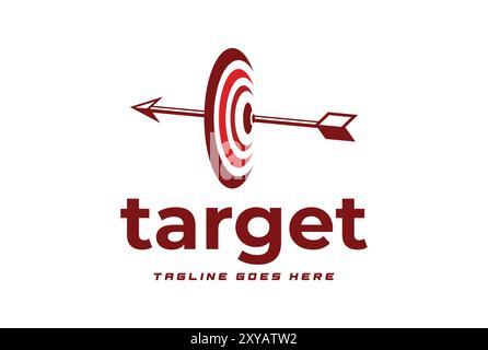 Simple circle target template. Bullseye symbol Stock Vector Image & Art ...