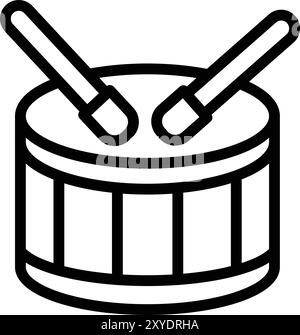 Drum set logo design with editable slogan. Branding book and business ...