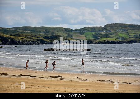 Fintragh or Fintra beach near Killybegs, County Donegal, ireland Stock ...