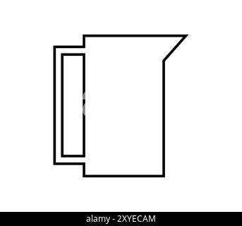 Water jar icon illustrated in vector on white background Stock Photo ...