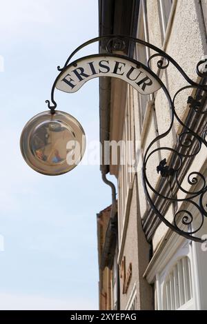 craft / handcraft, guilds, guild sign, weaver and dyer, painted sheet ...