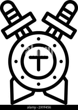 sword icon vector illustration design Stock Vector Image & Art - Alamy