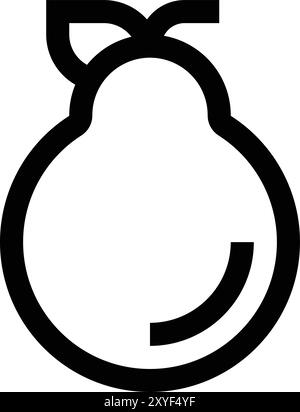 Pear icon design vector Stock Vector Image & Art - Alamy