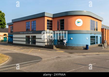 Deben leisure centre, East Suffolk council building, Woodbridge ...