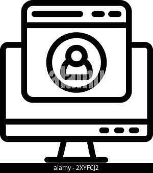 User Icon Illustration design Stock Vector Image & Art - Alamy